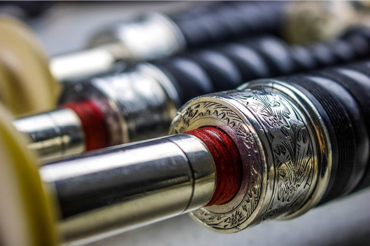 Bagpipe Hemp Chilli Red (Hilton Hemp) | Modern Piping